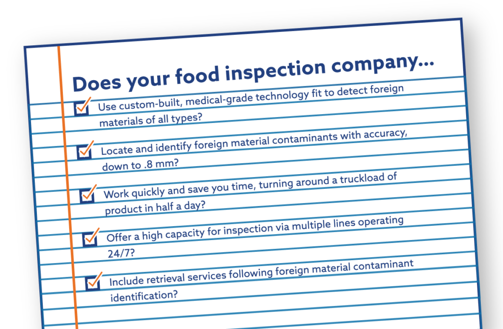 How to Choose Your Food Inspection Partner
